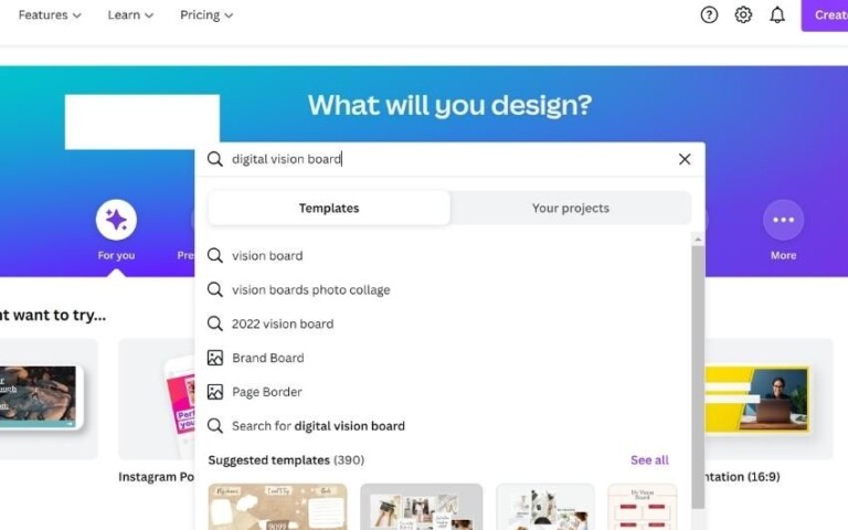 How to Make A Vision Board That Works [+ Free Board Ideas]